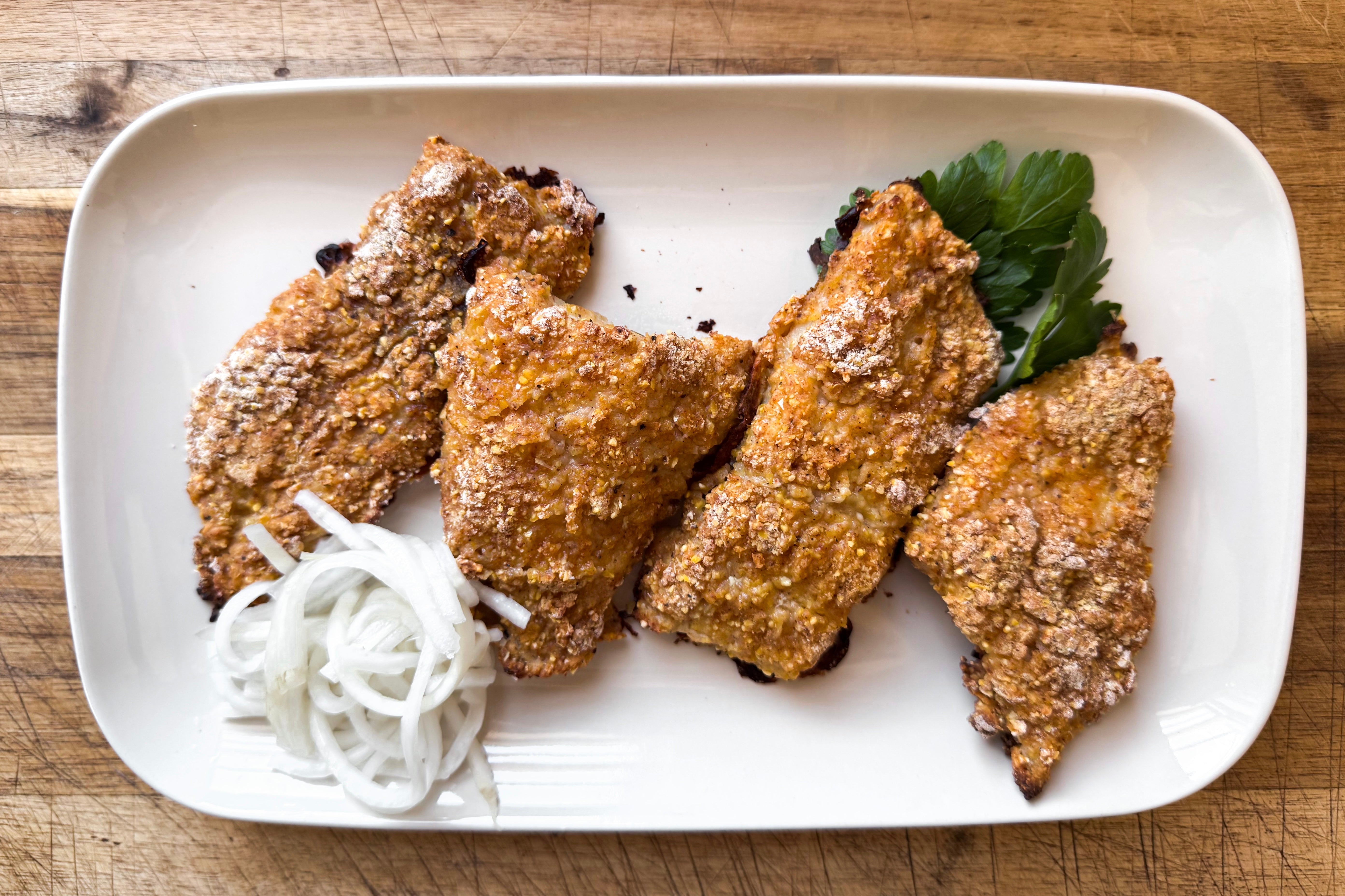 Oven-Fried Catfish – Artemisia Farm & Vineyard